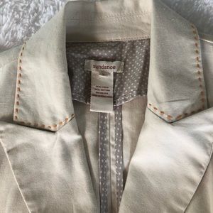 Sundance | Jackets & Coats | Sundance Linen Jacket | Poshmark